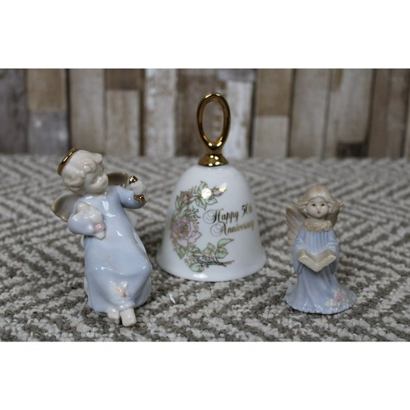 Russ Collection & Enesco | Art | Vintage 5th Anniversary Enesco Bell 2 ...